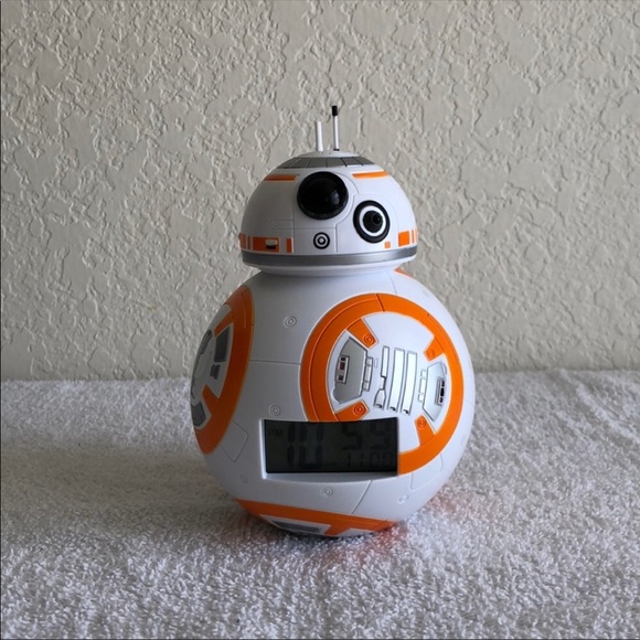Star Wars | Accessories | Star Wars Bb8 Light Up Alarm Clock | Poshmark